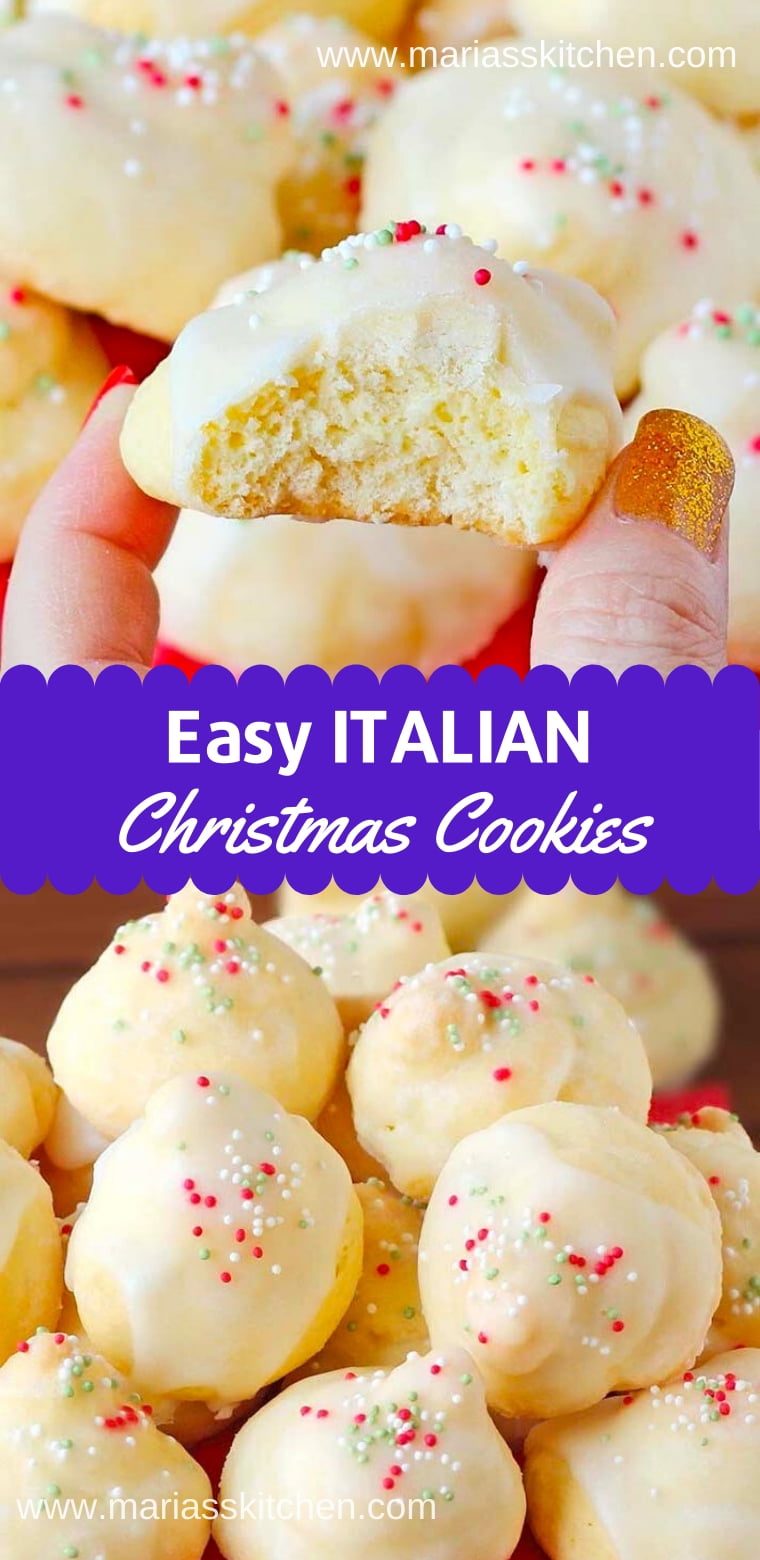 Easy Italian Christmas Cookies Recipe - Maria's Kitchen Easy Italian Christmas Cookies Recipe - Maria's Kitchen