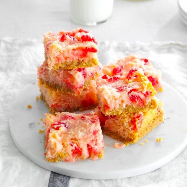 Easy Cherry Coconut Treats - Maria's Kitchen