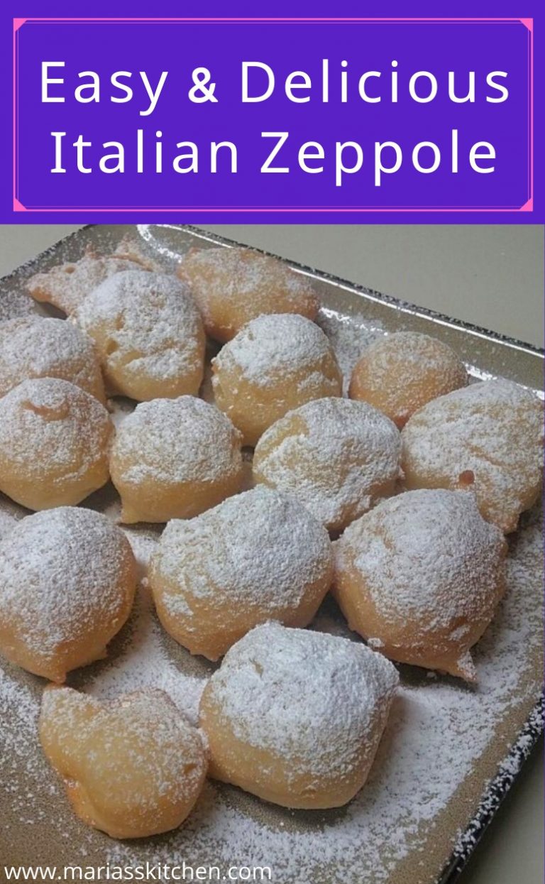 Easy & Delicious Italian Zeppole - Maria's Kitchen
