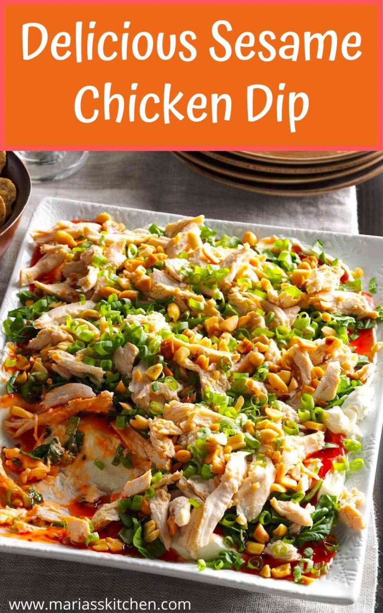 Delicious Sesame Chicken Dip - Maria's Kitchen