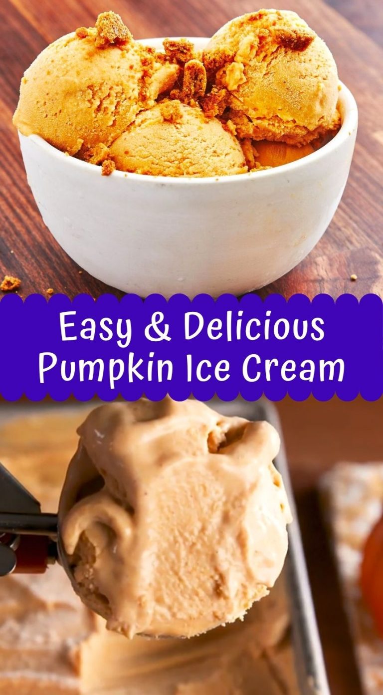 Easy and Delicious Pumpkin Ice Cream - Thanksgiving Dessert - Maria's ...