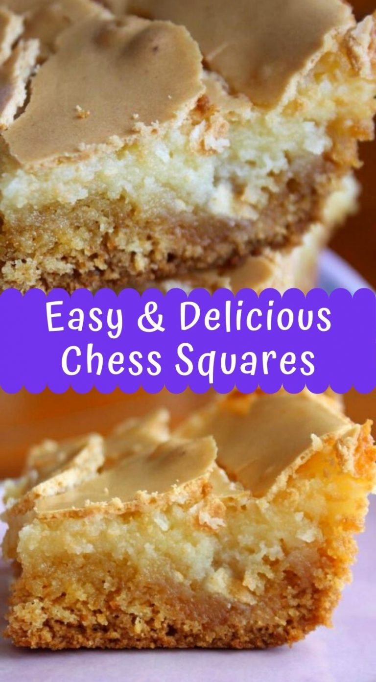 Easy and Delicious Chess Squares - Maria's Kitchen