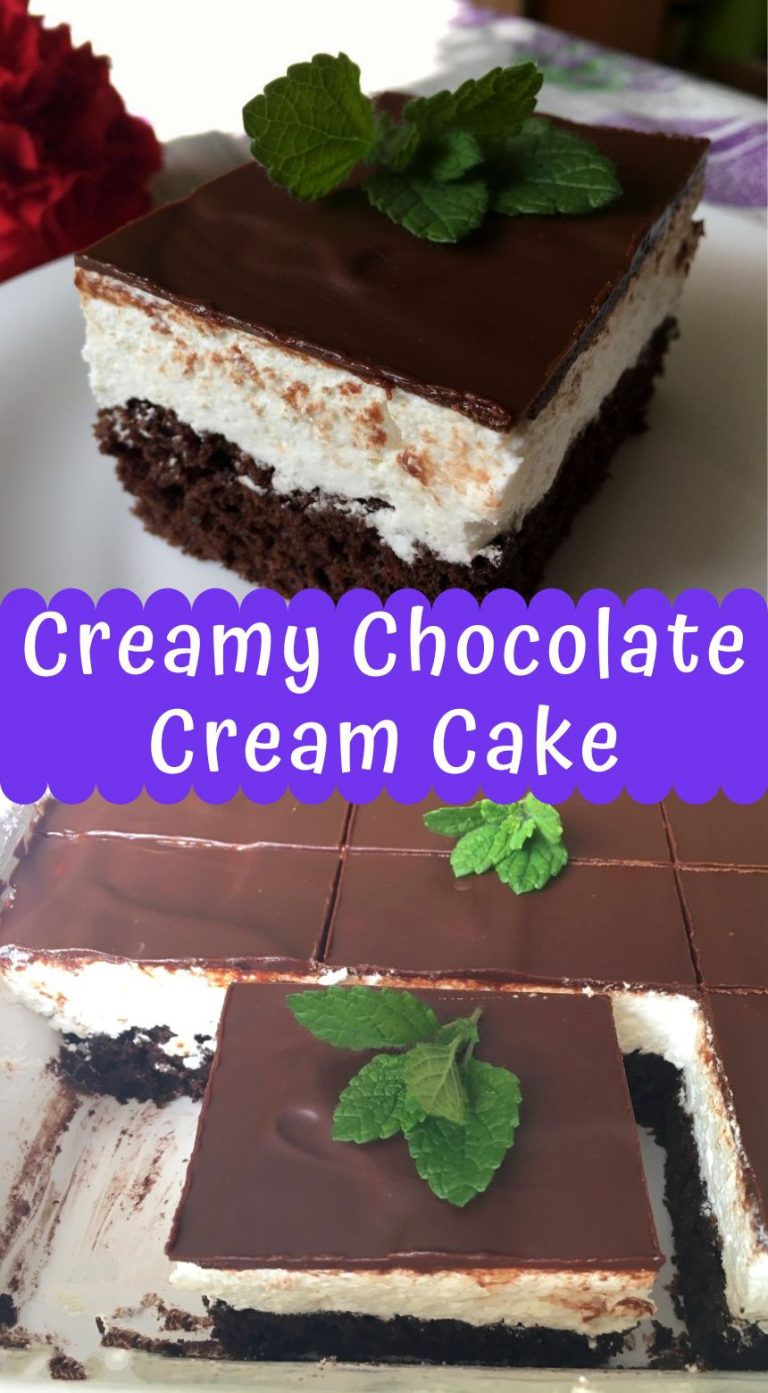Creamy & Delicious Chocolate Cream Cake - Maria's Kitchen