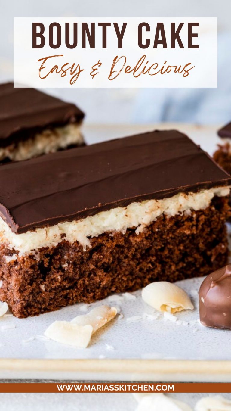 Bounty Cake Recipe - Maria's Kitchen