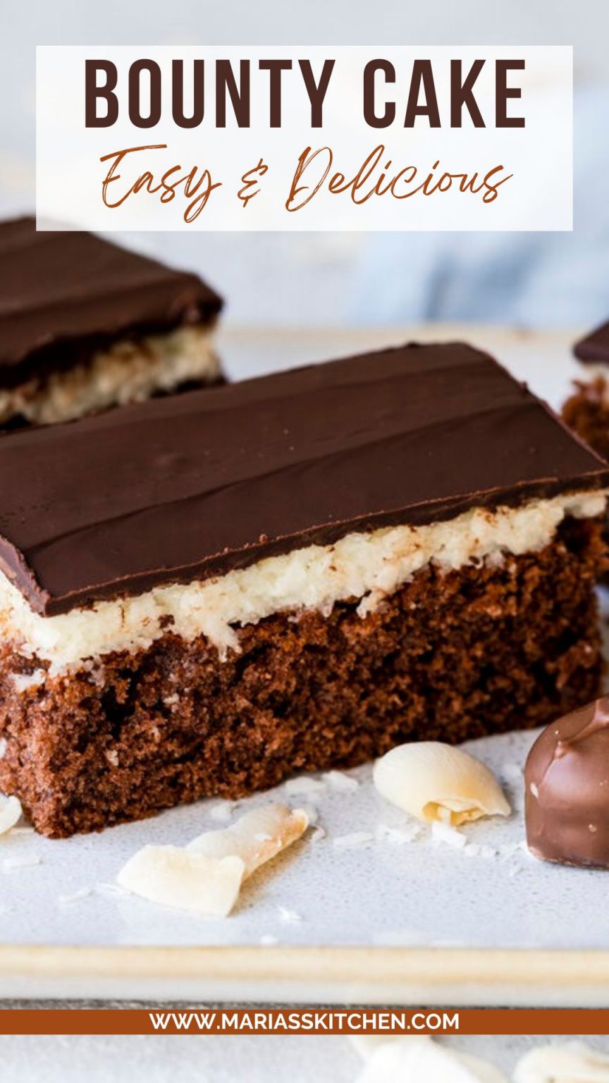 Bounty Cake Recipe - Maria's Kitchen