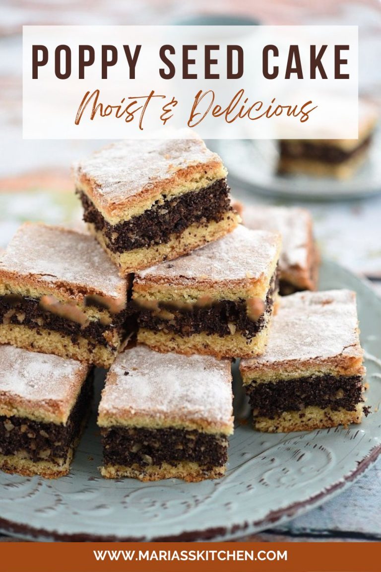 German Poppy Seed Cake - Maria's Kitchen