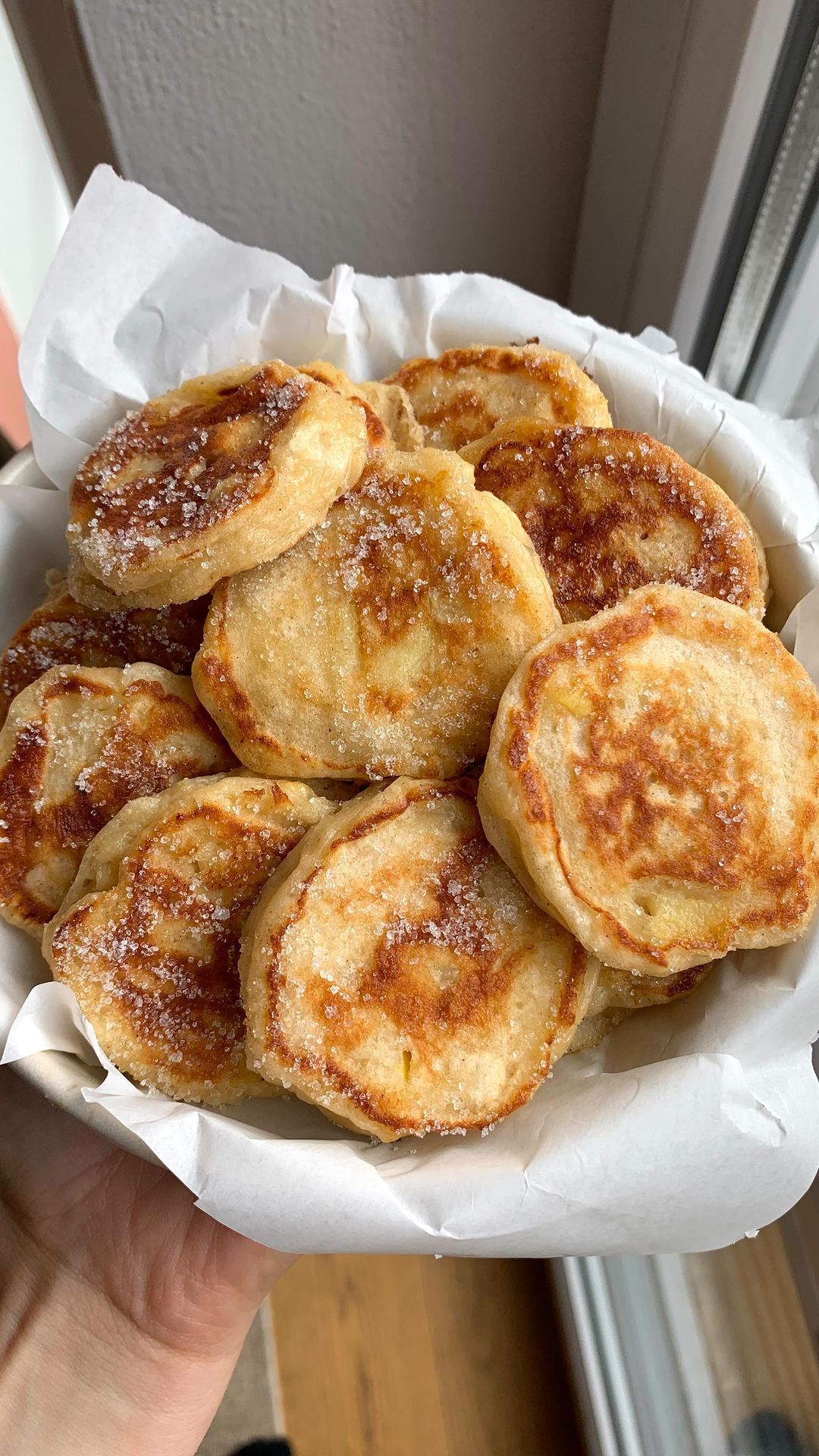 Mini Apple Pancakes - Maria's Kitchen