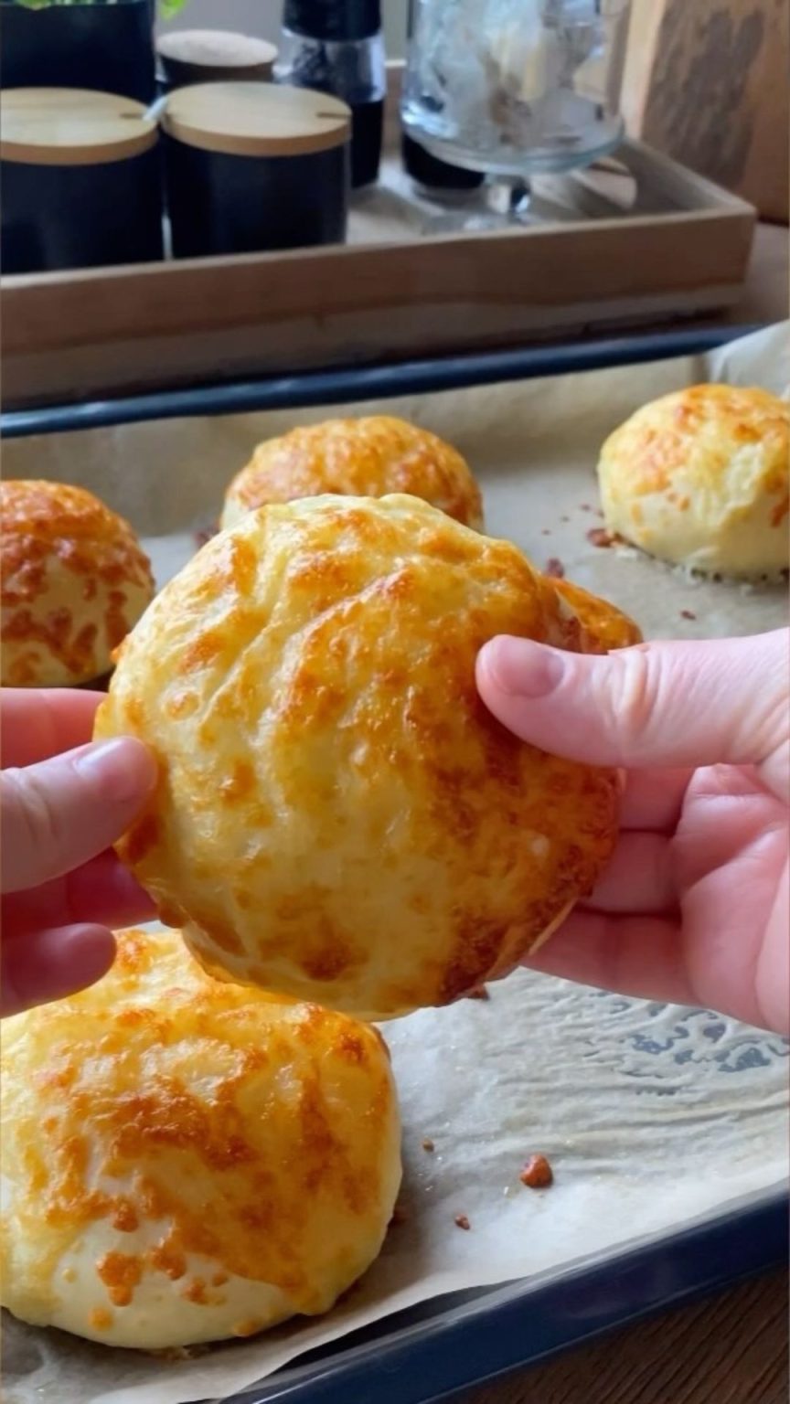Cheesy German Bread Rolls - Maria's Kitchen