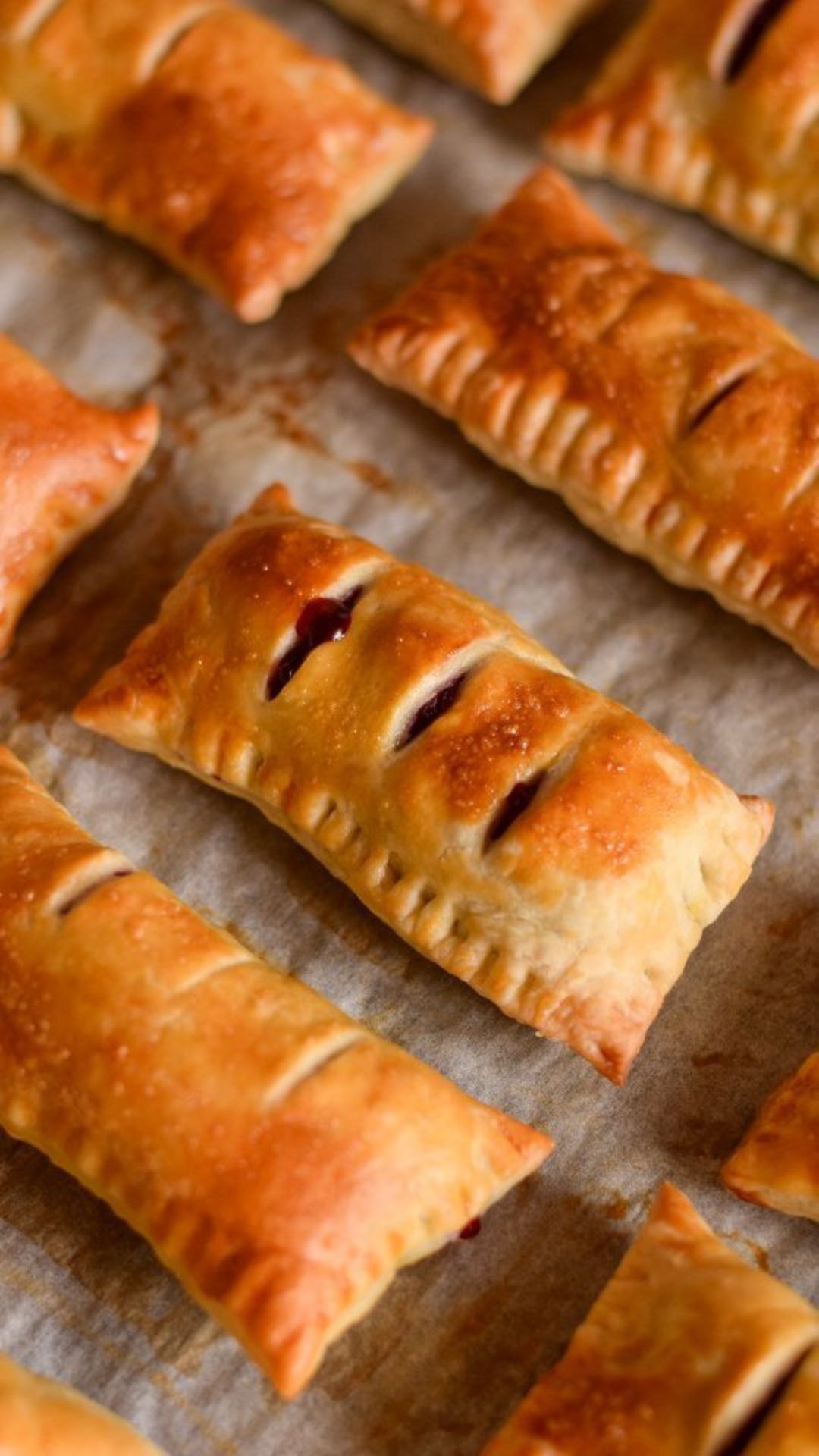 Puff Pastry Cherry Delights - Maria's Kitchen
