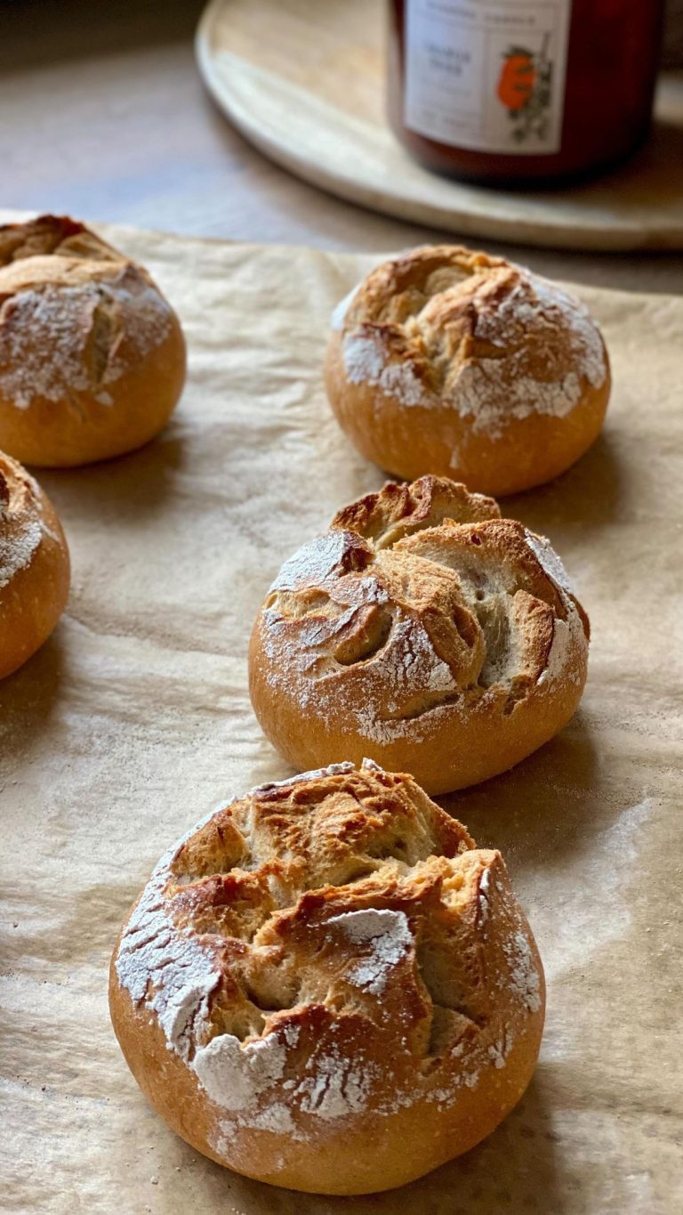 Rye Bread Rolls - Maria's Kitchen
