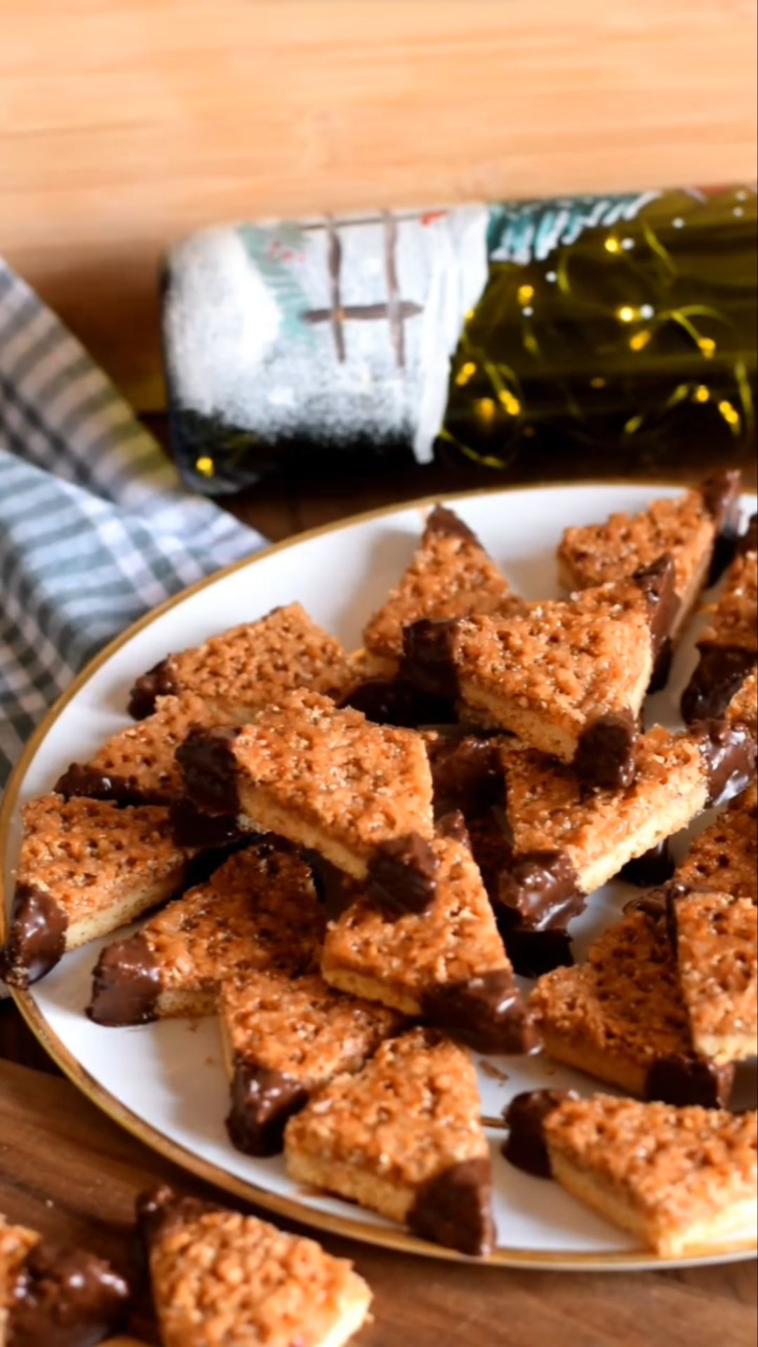 Triangle Hazelnut Treats - Maria's Kitchen