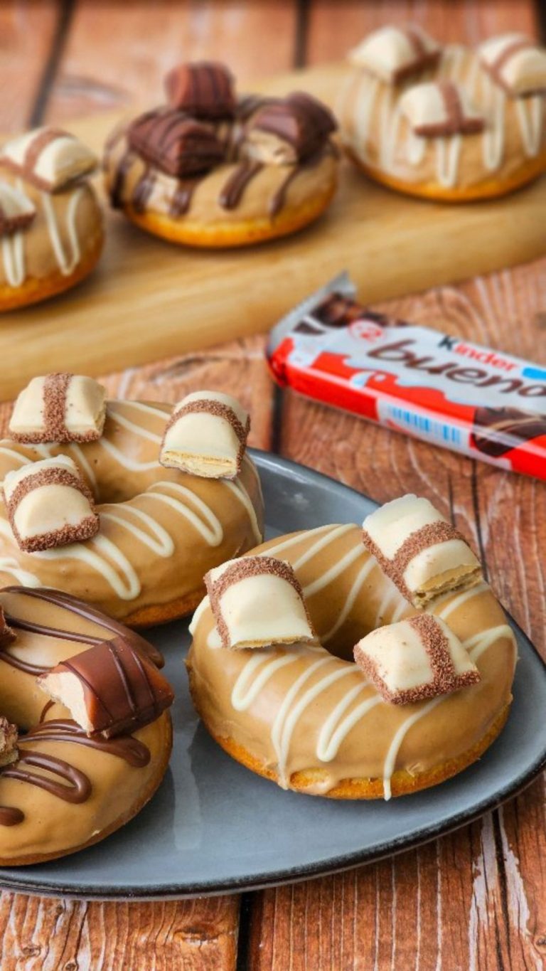 Kinder Donuts - Maria's Kitchen