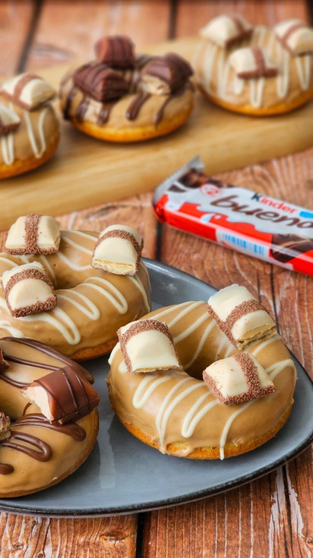 Kinder Donuts - Maria's Kitchen