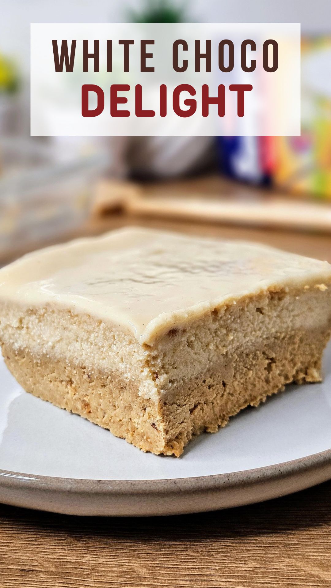 No Bake White Chocolate Delight - Maria's Kitchen