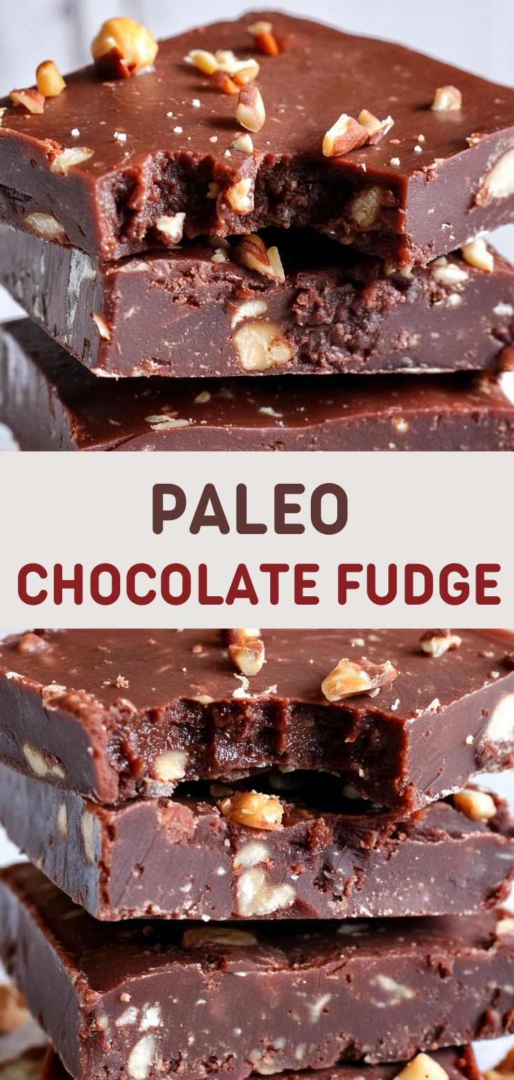 Paleo Chocolate Fudge - Maria's Kitchen