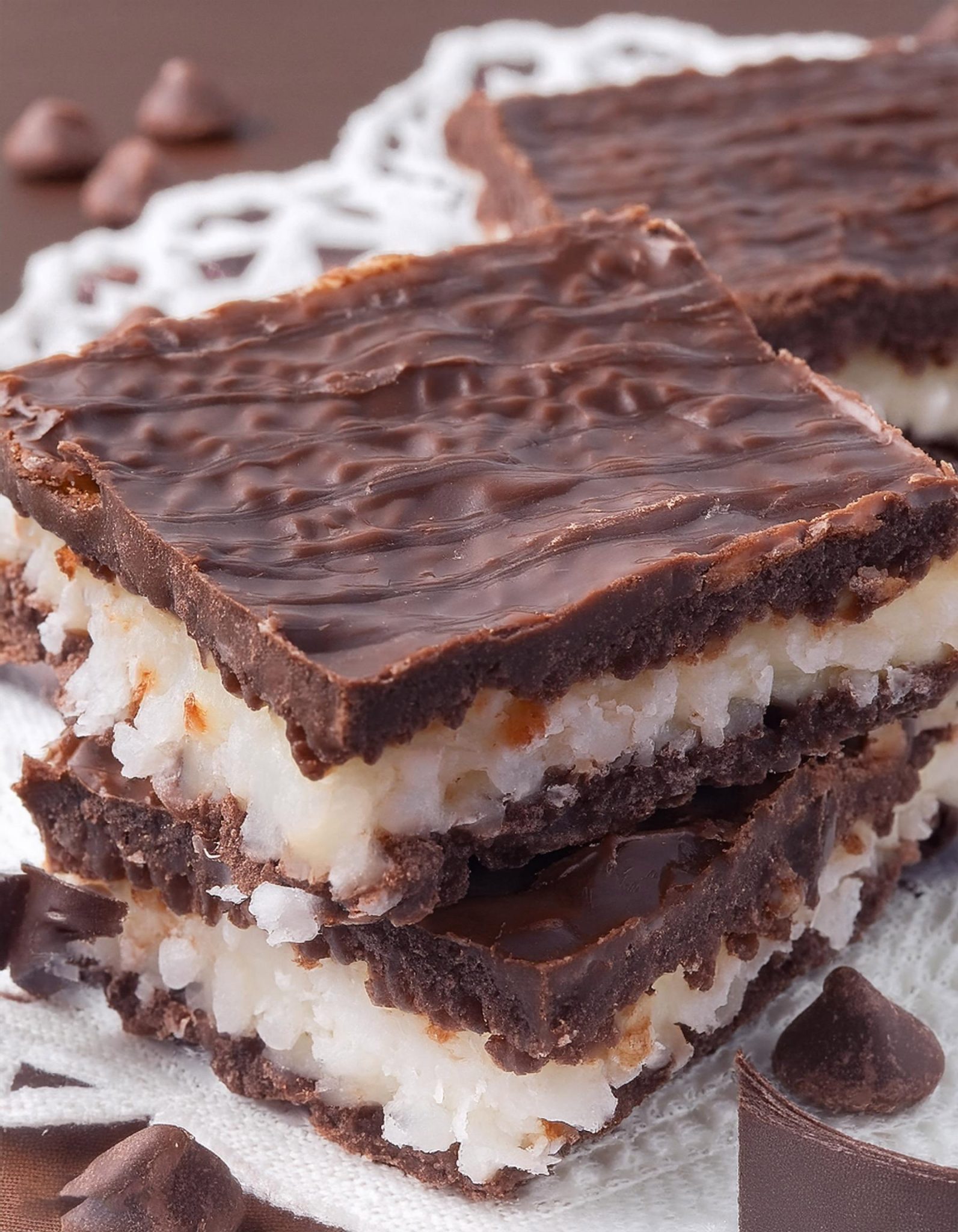 Chocolate Coconut Bars - Maria's Kitchen