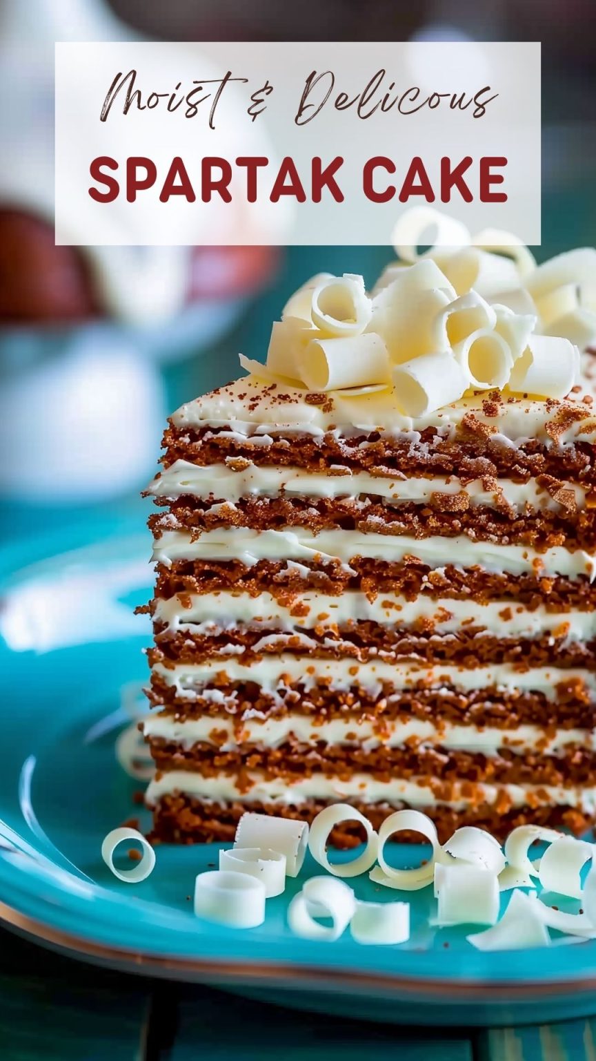 Spartak Cake - Maria's Kitchen