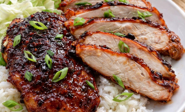 Sweet and Sticky Char Siu Chicken – Chinese BBQ Chicken Recipe - Maria ...
