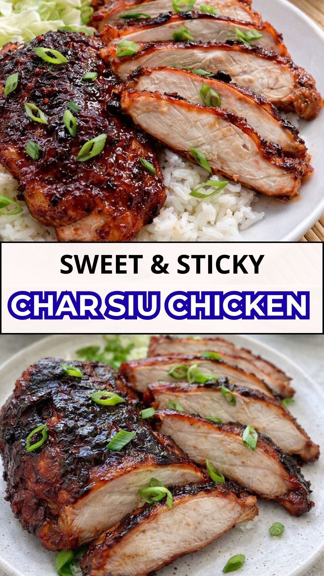 Sweet and Sticky Char Siu Chicken – Chinese BBQ Chicken Recipe - Maria ...