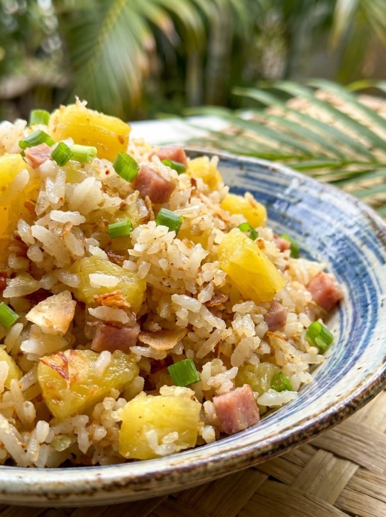 Hawaiian Luau Rice – Easy Hawaiian Rice Dish for a Tropical Summer ...
