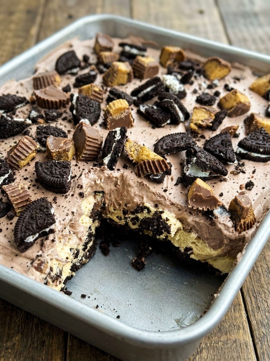 No-Bake Peanut Butter Chocolate Heaven – Easy Summer Dessert Idea ...